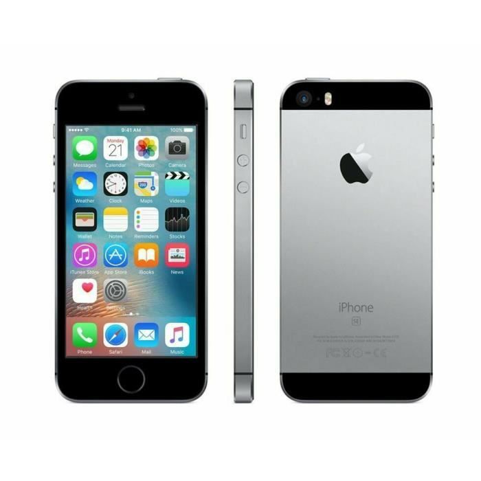 Apple iPhone SE Noir 64GB Smartphone Débloqué - Cdiscount Téléphonie