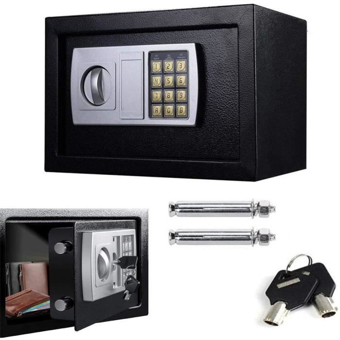 Coffre-fort pour la maison, 8,5L Coffre Fort Electronique Numérique ...