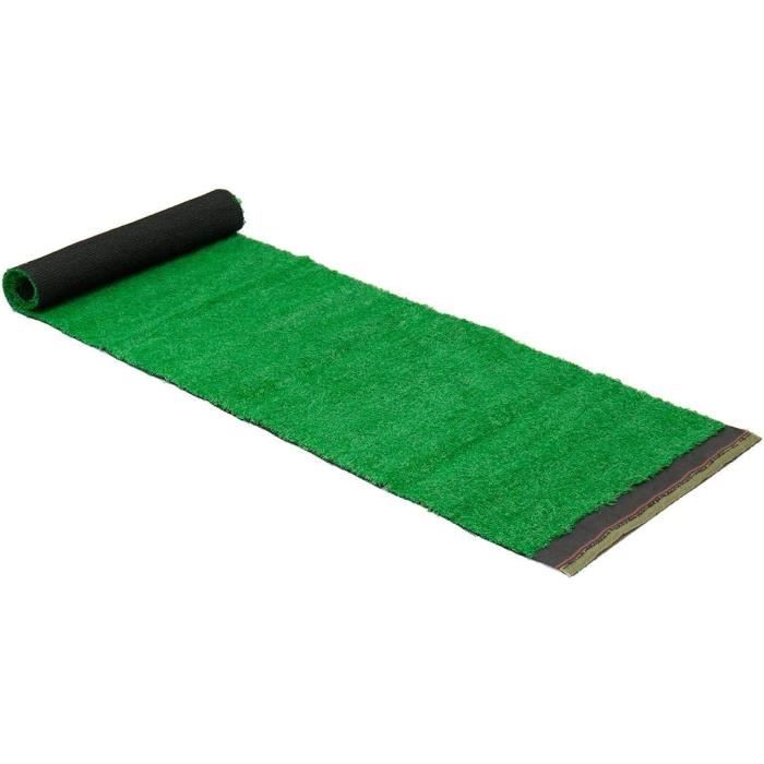 Faux Gazon Exterieur,Pelouse Synthetique Exterieur 200X50Cm Herbe Tapis Vert Pelouse ...