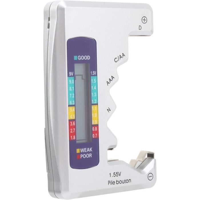 Testeur de batterie numérique, compteur de batterie, écran LCD ...