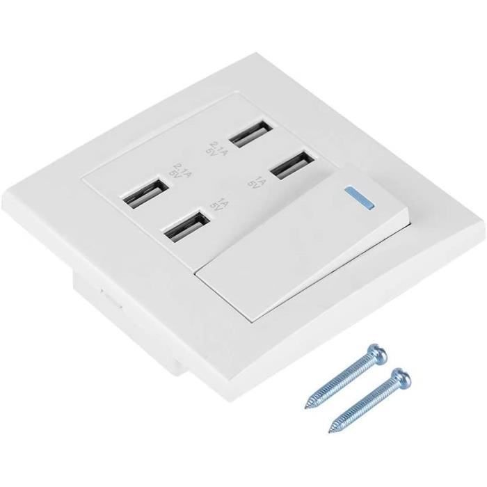 Prises Usb Murale,Prise De Courant Murale Prise De Chargeur Avec Port ...