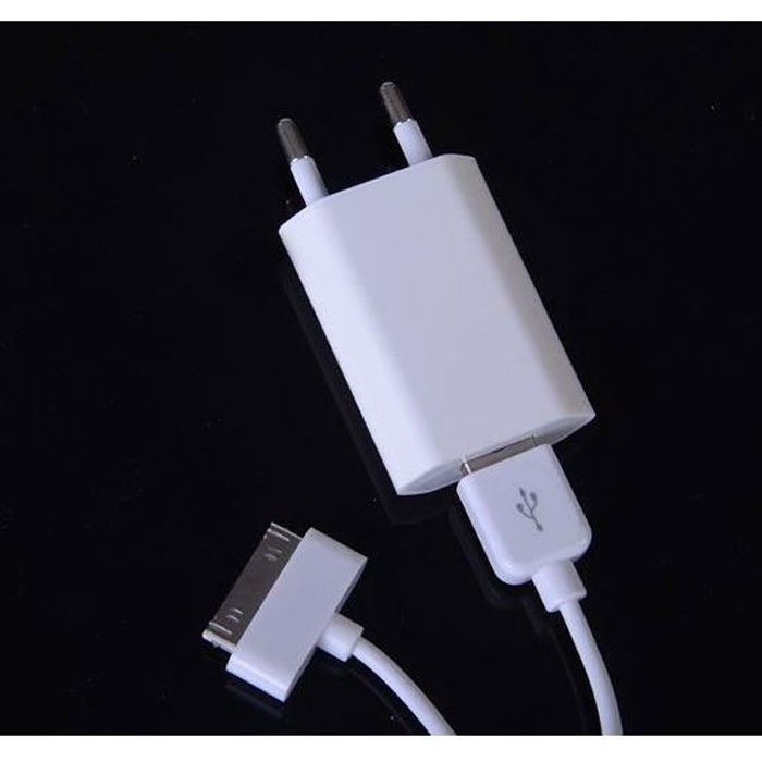 Go4U CÂBLE USB 2.0 CHARGEUR POUR IPAD 1/2 IPOD/IPHONE 3/4 - Cdiscount ...