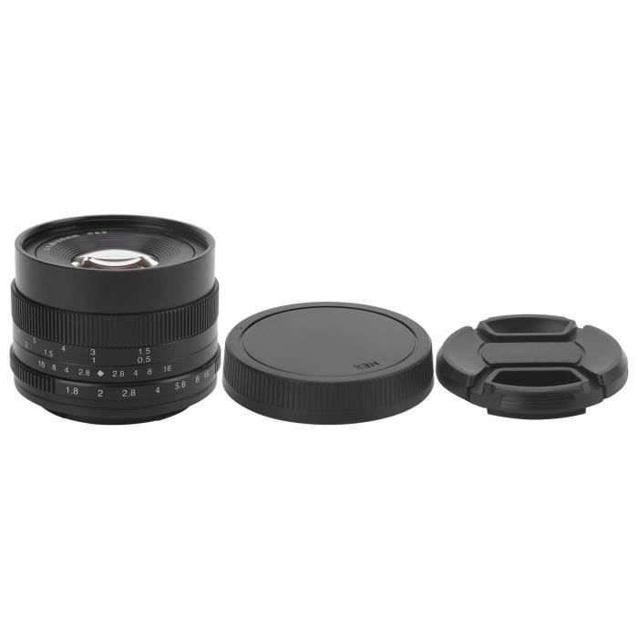 Cikonielf Lentille des caméras 7Artisans 50mm F1.8 grande ouverture ...