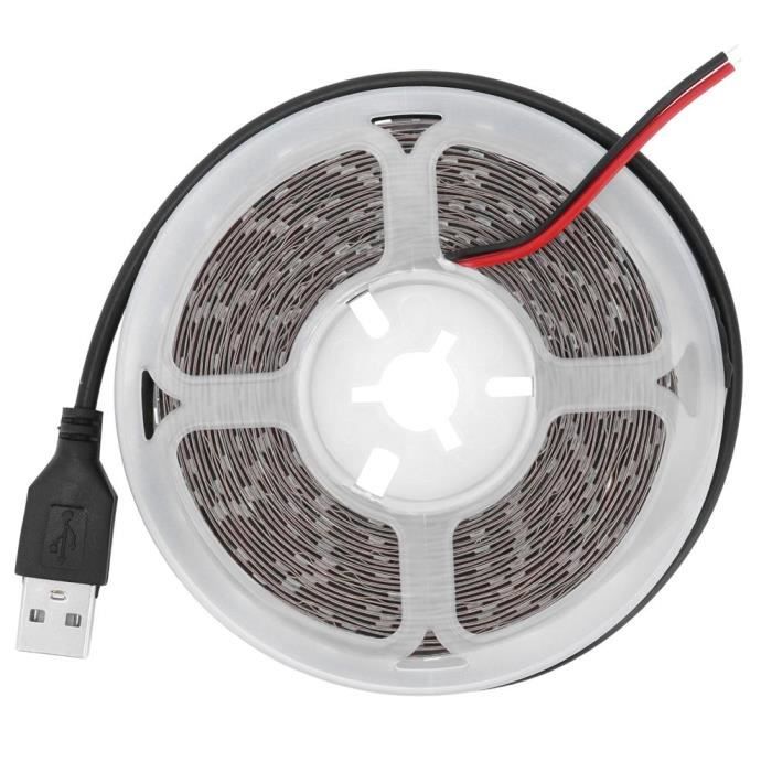 Fydun Bandes lumineuses USB La bande flexible RGB allume la bande lumineuse LED 5V basse tension ...