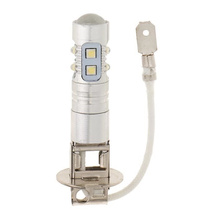 50w H3 LED SMD Lumière Feux De Brouillard Diurne Ampoules Phare Pour ...