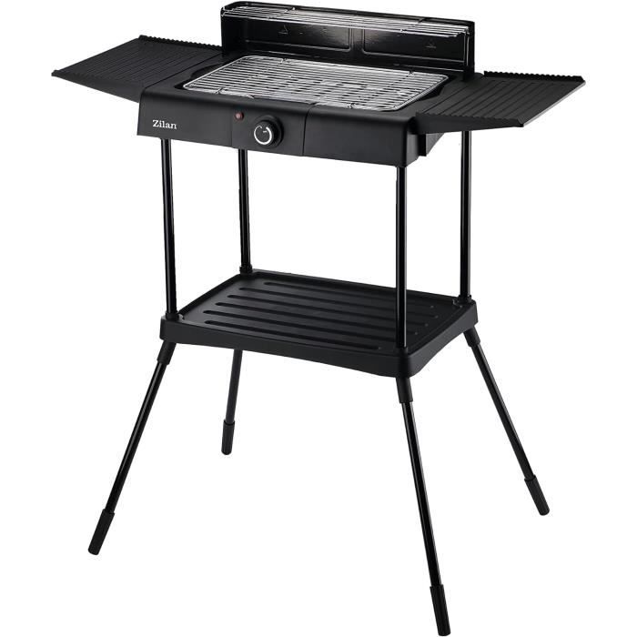 Zilan, Gril Électrique | 2400 Watts | Thermostatique | Régulateur De ...