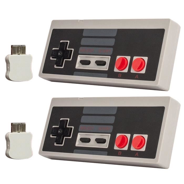 Manette de jeu manette sans fil 2,4 GHz pour console NES Classic ...