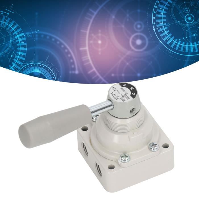 Vanne rotative manuelle - SURENHAP - VH200 02 - 3 positions - 4 voies ...