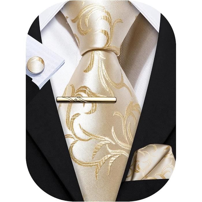 Ensemble De Cravate En Soie Pour Homme Motif Cachemire Floral[H2145 ...