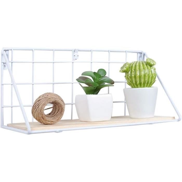 Décoration Intérieure Tablettes Murales Etagères Flottantes En Bois Et ...