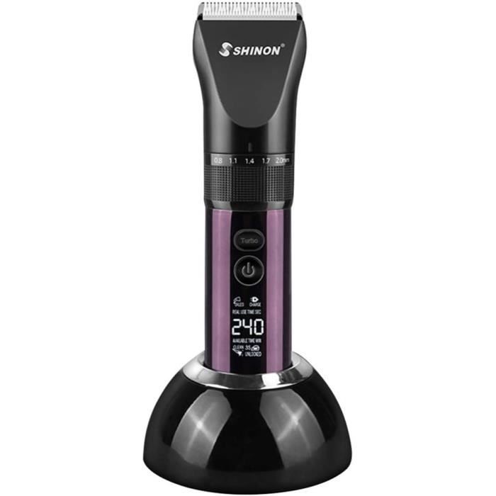 Coupe-Cheveux Électrique Étanche Rechargeable Barber Tondeuses À ...