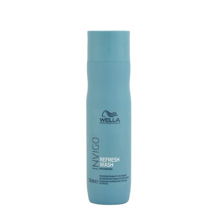 Wella Professionals Invigo Refresh Wash Shampooing Régénérant 250ml ...