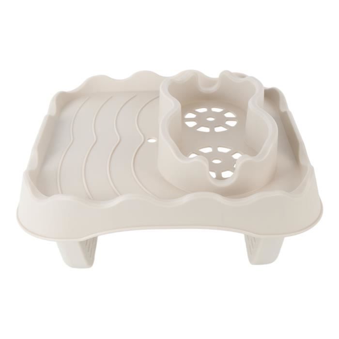 YOSOO Plateau de baignoire pour spa avec porte-gobelet et trous de drainage, pratique et ...