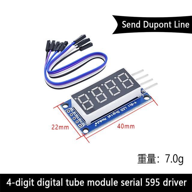 Circuits intégrés,74HC595--Module Électronique Tm1638 Et Tm 1637, Tube ...