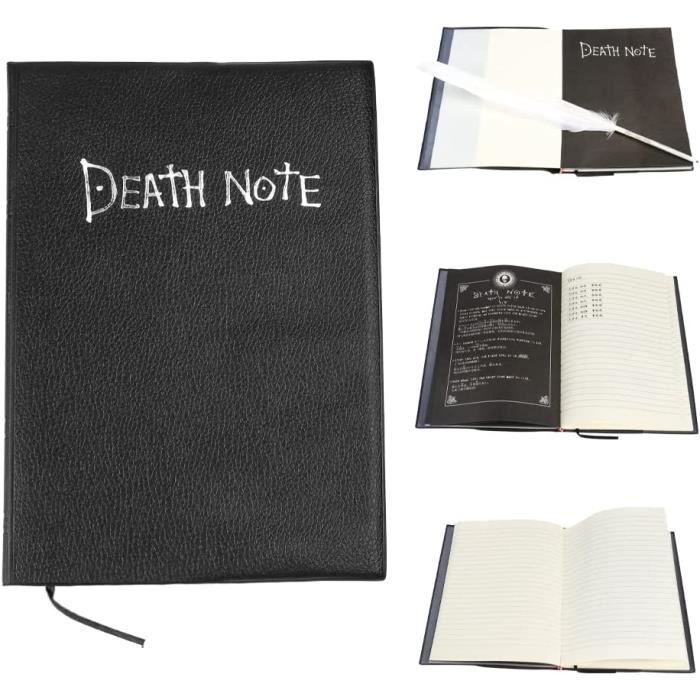 Cahier Death Note, MOPOIN Anime Thème Death Note avec Collier et Stylo ...