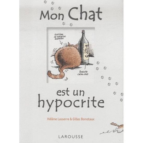 Mon chat est un hypocrite - Cdiscount