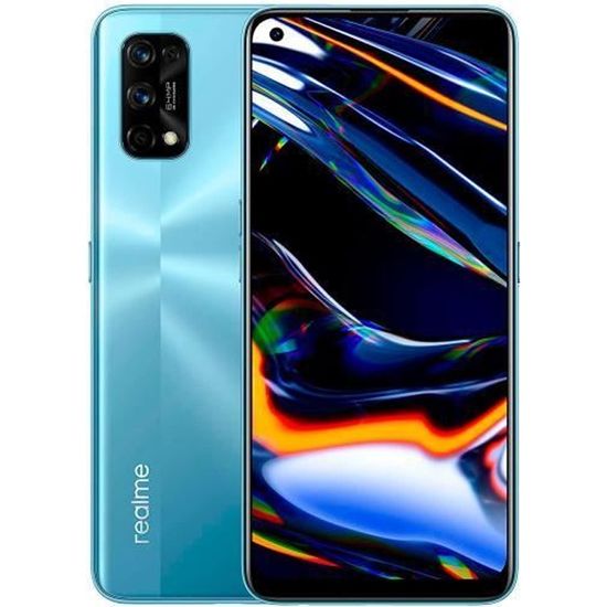 Téléphone portable REALME 7 PRO fini en argent, écran Full HD + 6,4 ...