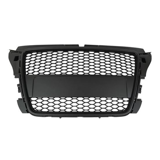 Calandre Grille Nid D'abeille Noir Mat Sans Sigle Pour Audi A3 S3 RS3 8P 08-13 - Cdiscount Beaux ...