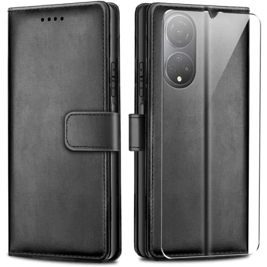 Coque Pour HONOR X7 + 1 vitre verre trempé Porte Carte, Coque ... Coque Pour HONOR X7 + 1 vitre verre trempé Porte Carte, Coque ...
