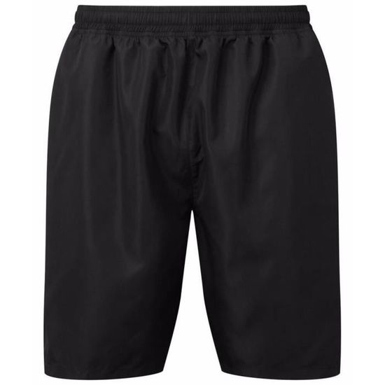 Short de course à pied pour homme TriDri - Mi-cuisses - Noir - Soutien ...