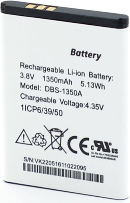 DBS-1350A DBX-1350A Batterie Li-ion de rechange 38 V 1350 mAh pour Doro ...