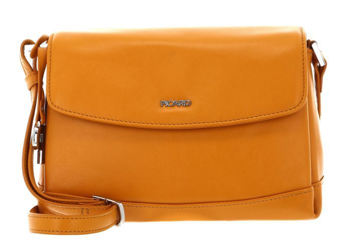 PICARD Sac à épaule orange en cuir pour femme - Really Shoulder Bag S ...