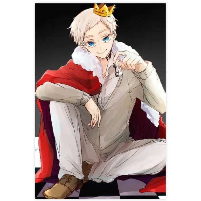 AIMASHI Poster Anime The Promised Neverland 2 sur toile - Décoration ...