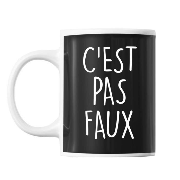 Mug C'est Pas faux | Référence Kaamelott Karadoc Perceval Tasse Cadeau Personnalisé - Cdiscount ...