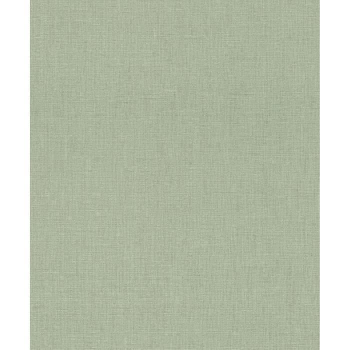 484588 Papier Peint Intissé Vert Clair Structure Textile 1005 X 053 (l L) - Cdiscount Bricolage