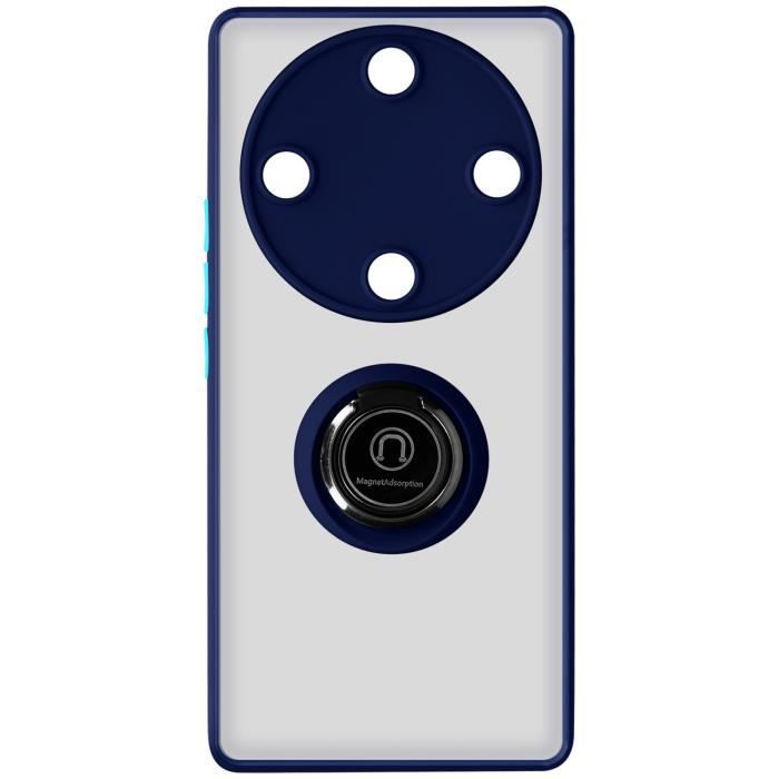 Coque de protection AVIZAR pour Honor Magic 5 Lite - Bleu - Bague ...