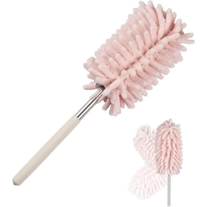Plumeau Poussière Microfibre Telescopique Pliable Lavable, Petit ...