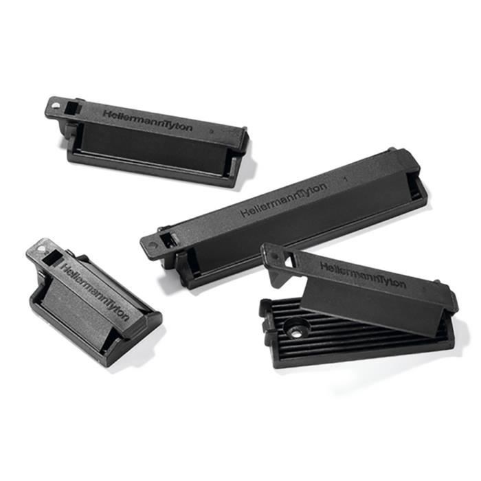 HellermannTyton - 25 clips avec capots pour câbles 25x31mm - Cdiscount ...