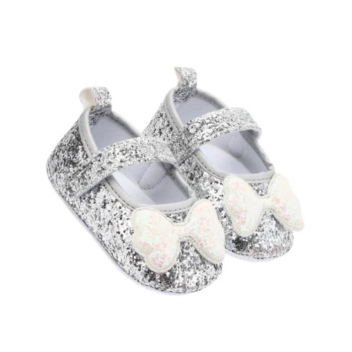 1 paire de chaussures pour tout-petits antidérapantes à paillettes ...