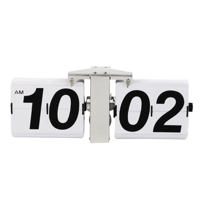 Flip Down Clock Retro Style 12 heures AM AM PM Affichage Batterie ...