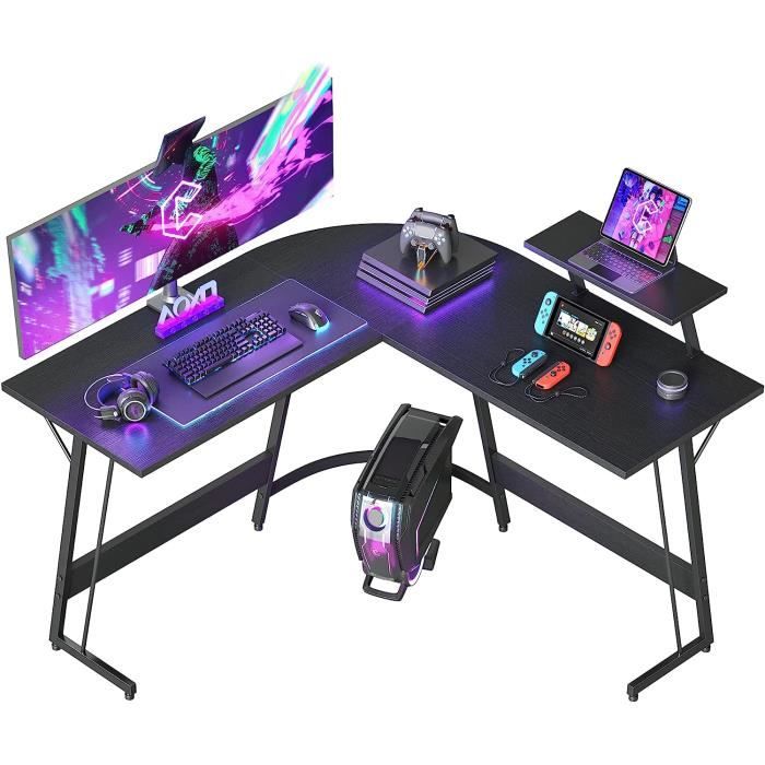 Cubiker Bureau d'angle Gamer Gaming Informatique - 130 * 130cm Table ...