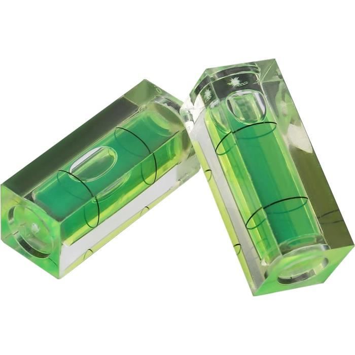 Niveau à bulle - Niveau à bulle mini de qualité carrée, 15 * 15 * 40MM ...