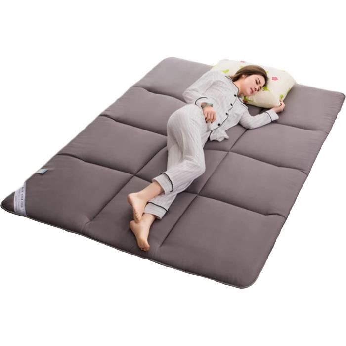 Matelas de Futon de Sol Pliant, Double Lit Complet Queen King Tapis de ...