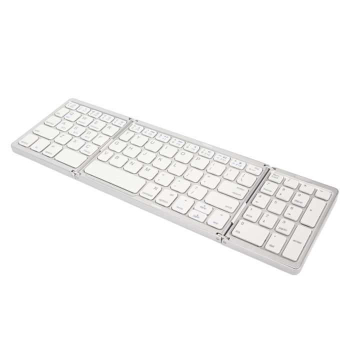 Clavier Pliable - TBEST - Modèle Argent - Connexion Multi-Appareils ...