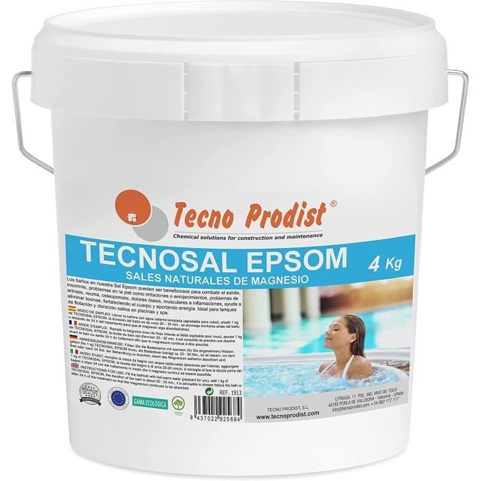 TECNO SEL EPSOM de Tecno Prodist - Sels d'Epsom, sulfate de magnésium ...