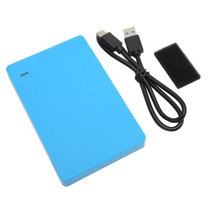 TMISHION lecteur de disque dur Boîtier de disque dur 2,5 pouces USB3.0 ...