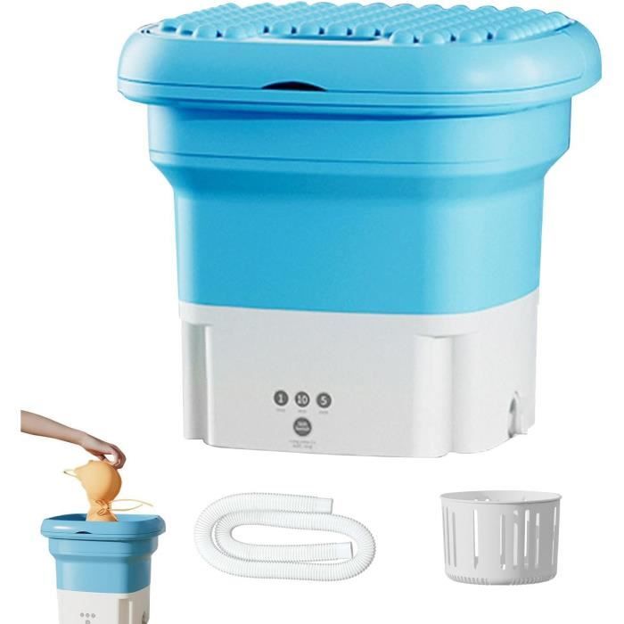 Machine À Laver Pliable, Mini Machine À 2,8 L, Lave-Seau Portable Avec ...