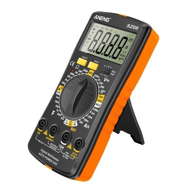 Multimetre,Orange--multimètre numérique Ultra fin, haute précision ...