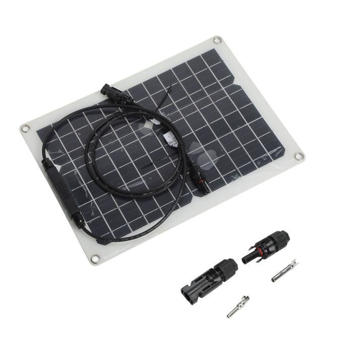 15W 18V Panneau de cellule solaire Panneau solaire monocristallin Kit de panneau solaire ...