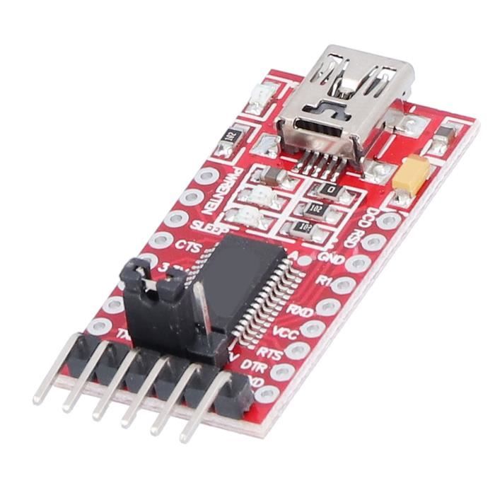 Module USB vers TTL Carte Adaptateur TTL, Bonne compatibilité PCB DC 3,3 V 5 V, Mini Port Stable ...