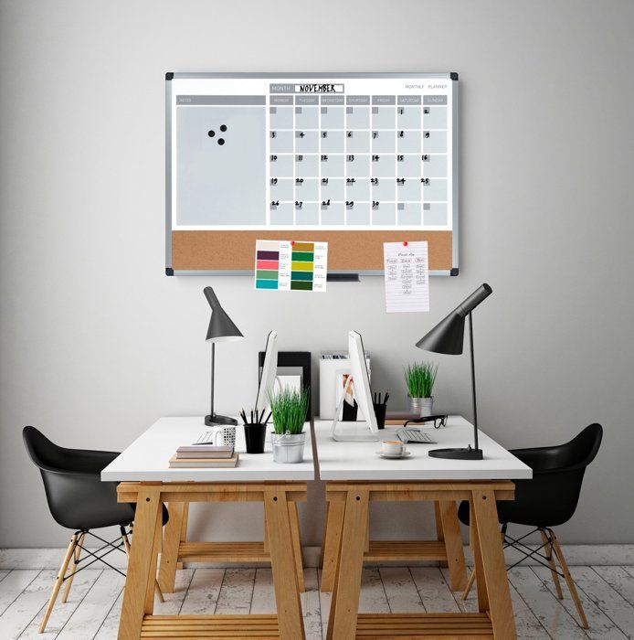 Tableau - BI-OFFICE - MB0707186P - Effaçable à sec - 60 x 90 cm ...