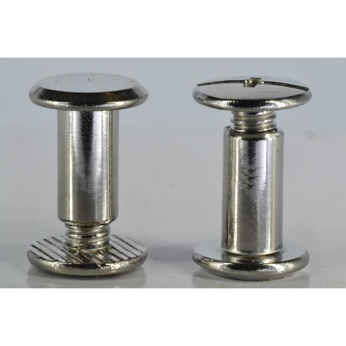 Qtools® Lot De 10 Vis À Douille En Acier Inoxydable 5 Mm | Lot De 10 ...