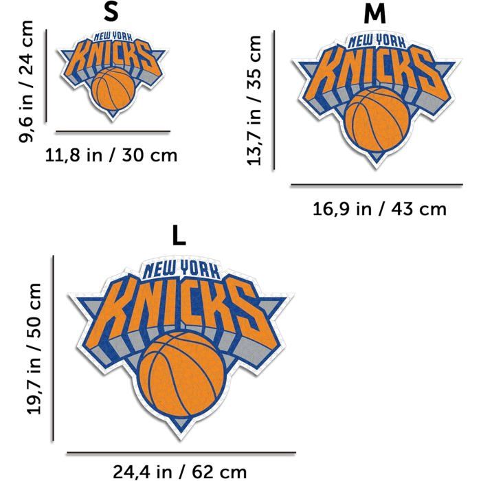 Puzzle en Bois Iconic Puzzles New York Knicks 150 pièces Durable ...