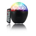 Boule de lumière portable 16 couleurs avec télécommande lampe disco ...
