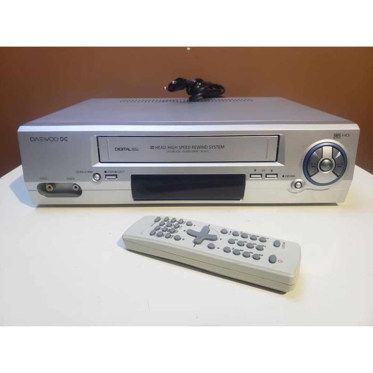 MAGNETOSCOPE DAEWOO SV-241S LECTEUR ENREGISTREUR CASSETTE K7 VIDEO VHS VCR + TEL - Cdiscount TV ...