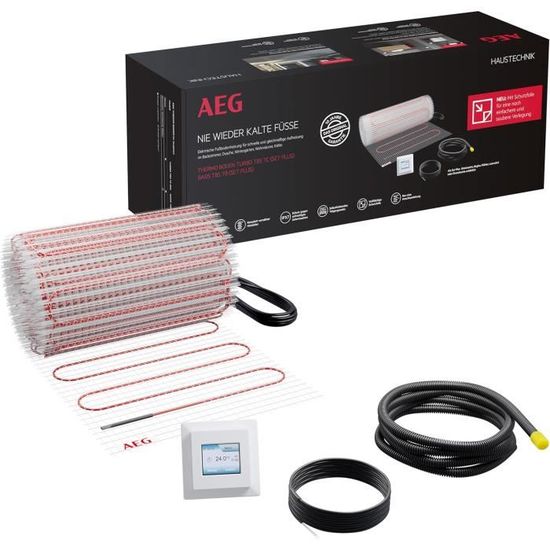 AEG 205821 TBS TC 2004 Plus Chauffage au Sol électrique Thermo Boden ...